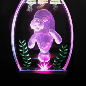 Manatee Night Light - Etsy
