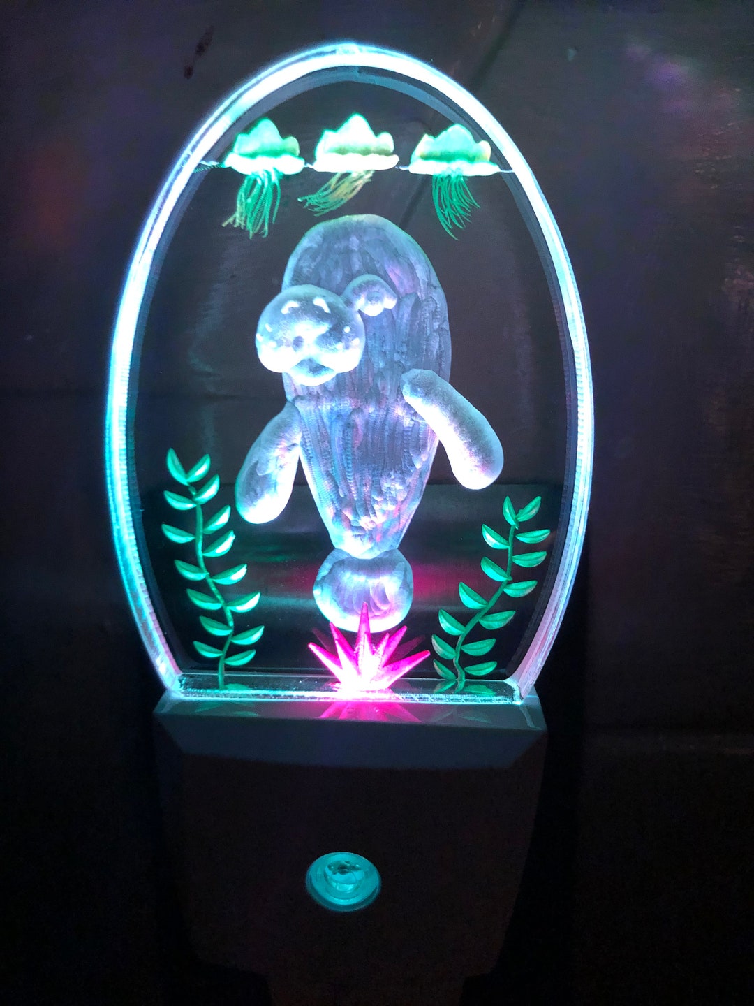 Manatee Night Light - Etsy