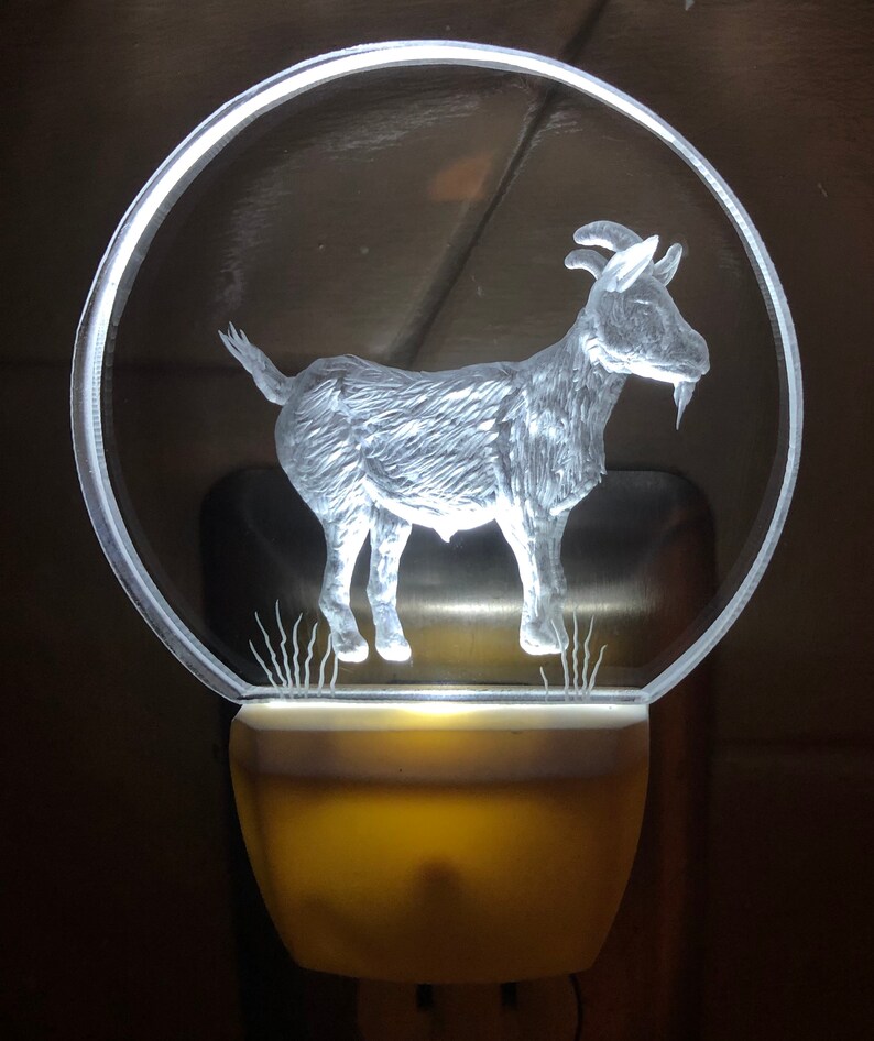 Goat Night Light - Etsy