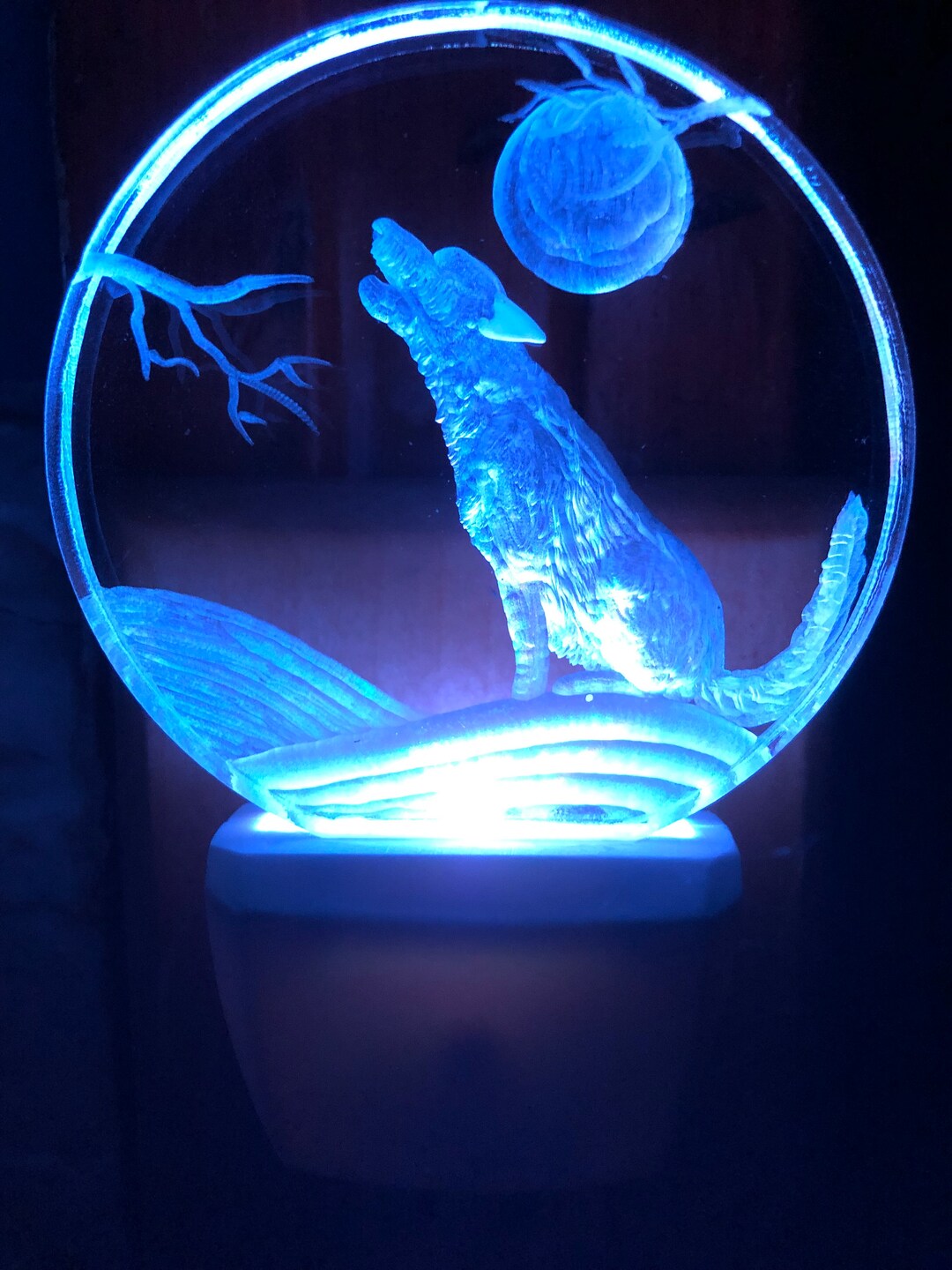 Wolf Night Light - Etsy