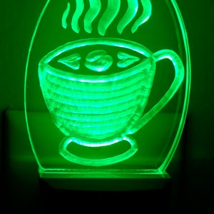 Coffee Nook Night Light - Etsy