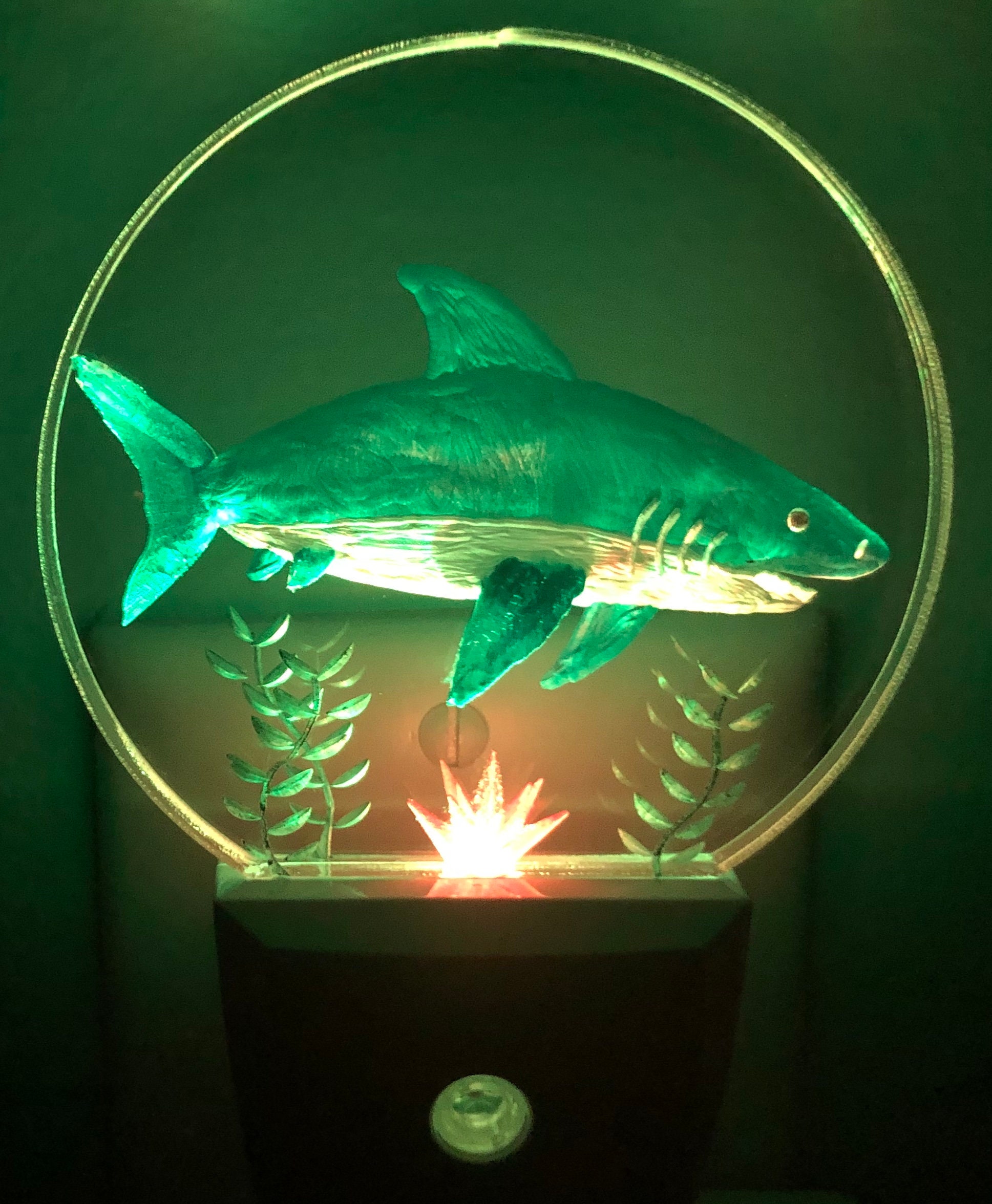 Shark Night Light - Etsy