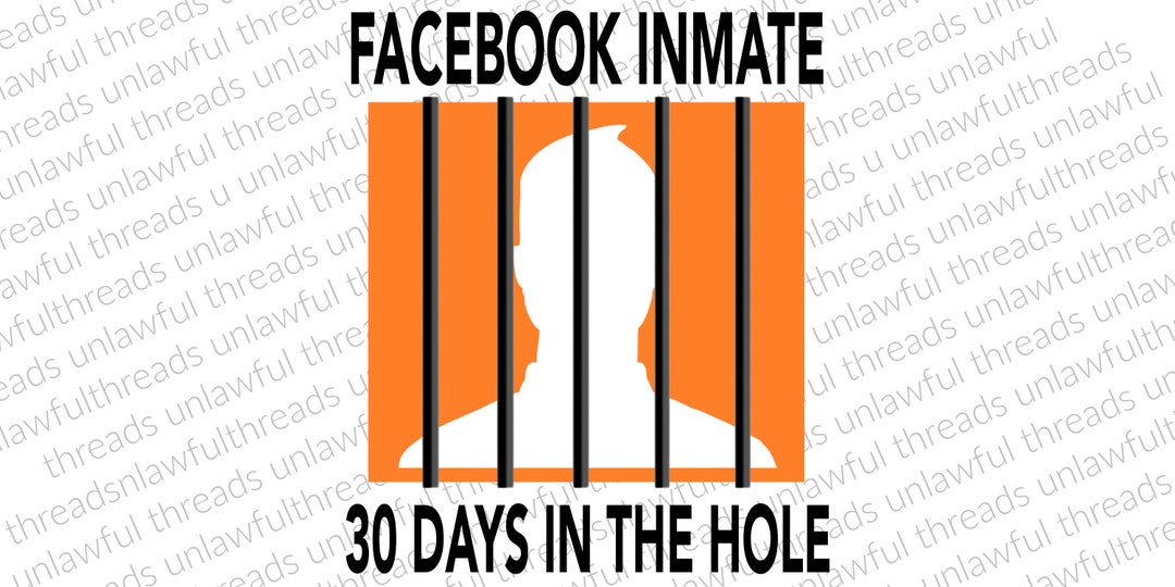 Facebook Inmate 30 Days in the Hole Png Transparent Background ...