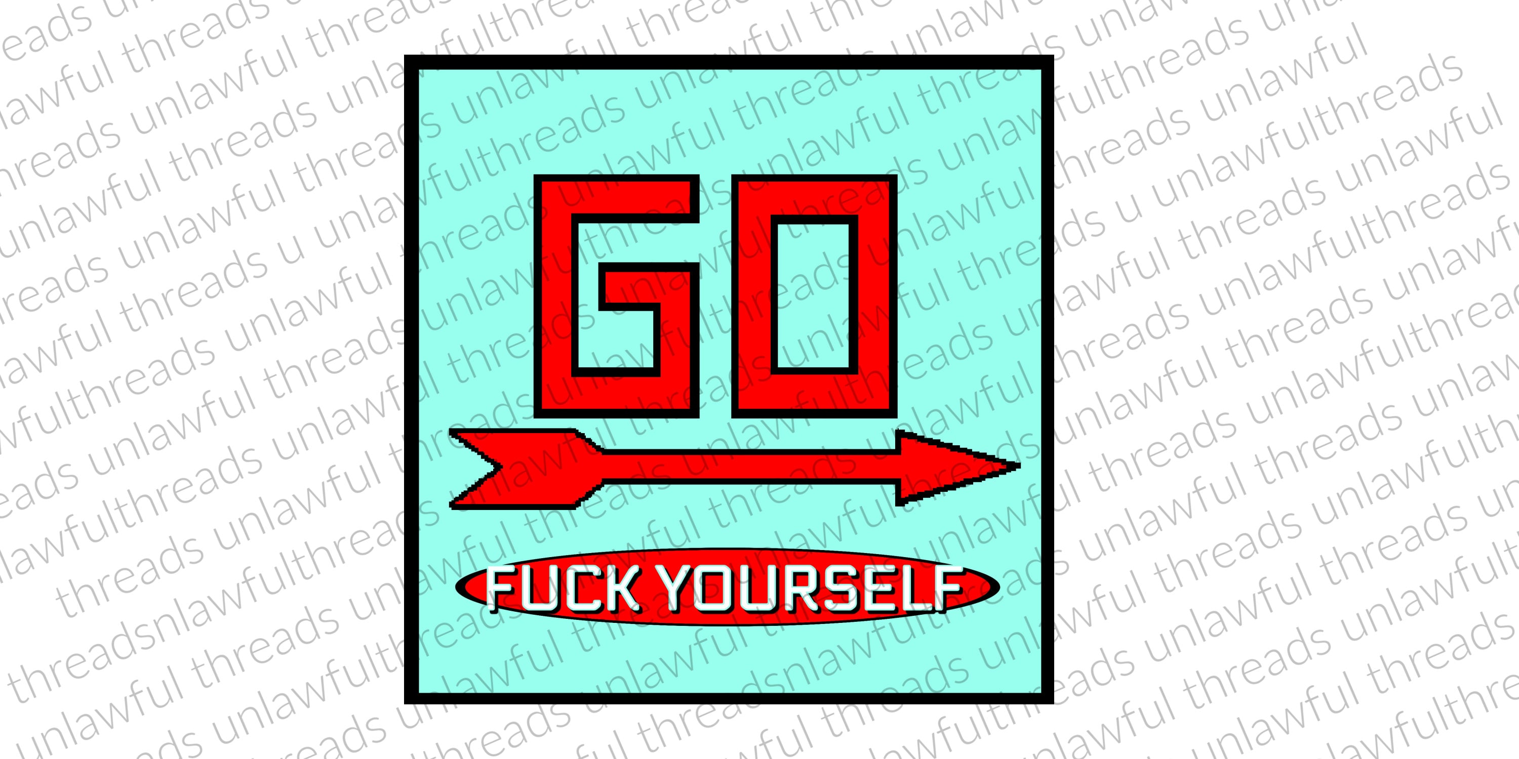 Go Fuck Yourself Monply Png File Transparent - Etsy