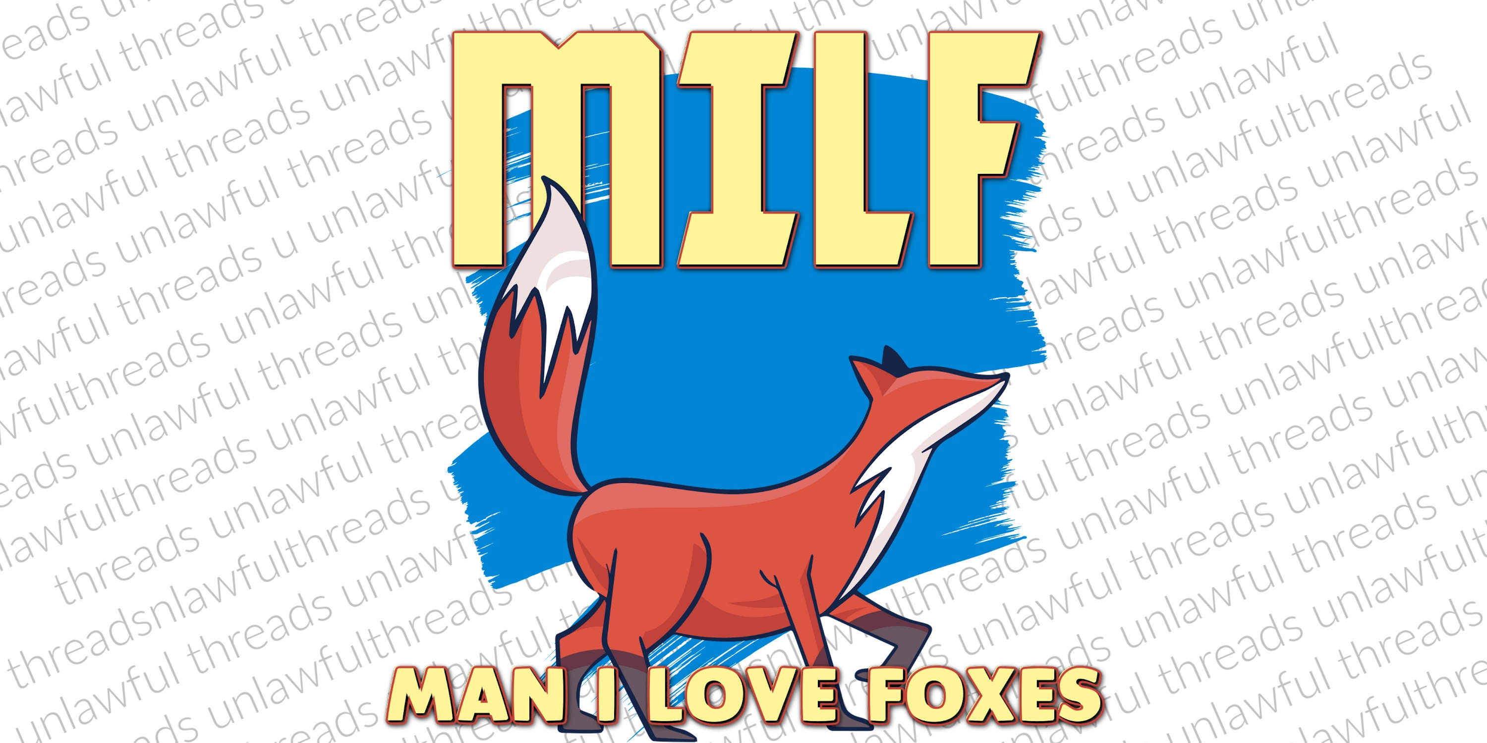 MILF Man I Love Foxes Png Transparent File - Etsy
