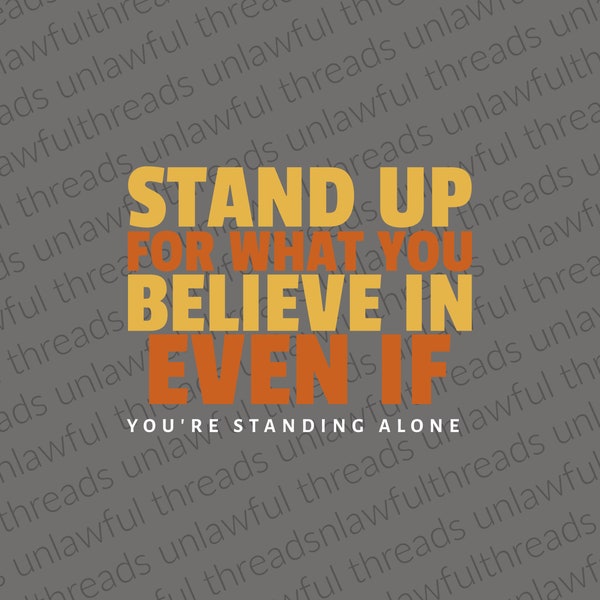 Stand Up - Etsy