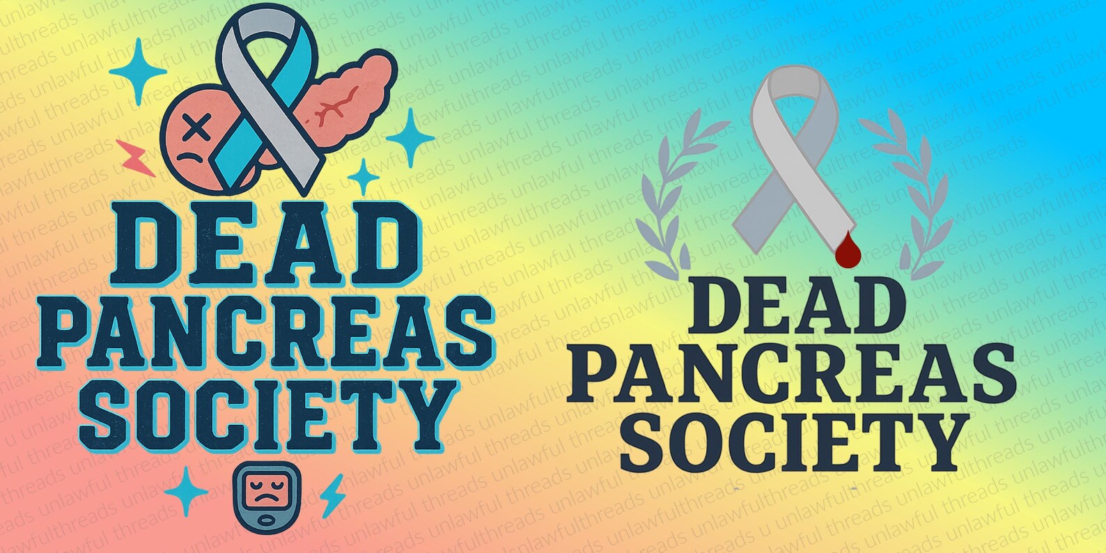 Dead Pancreas Society PNG Bundle | Type 1 Diabetes Awareness | Snarky ...