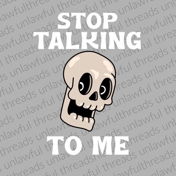 Stop Talking - Etsy