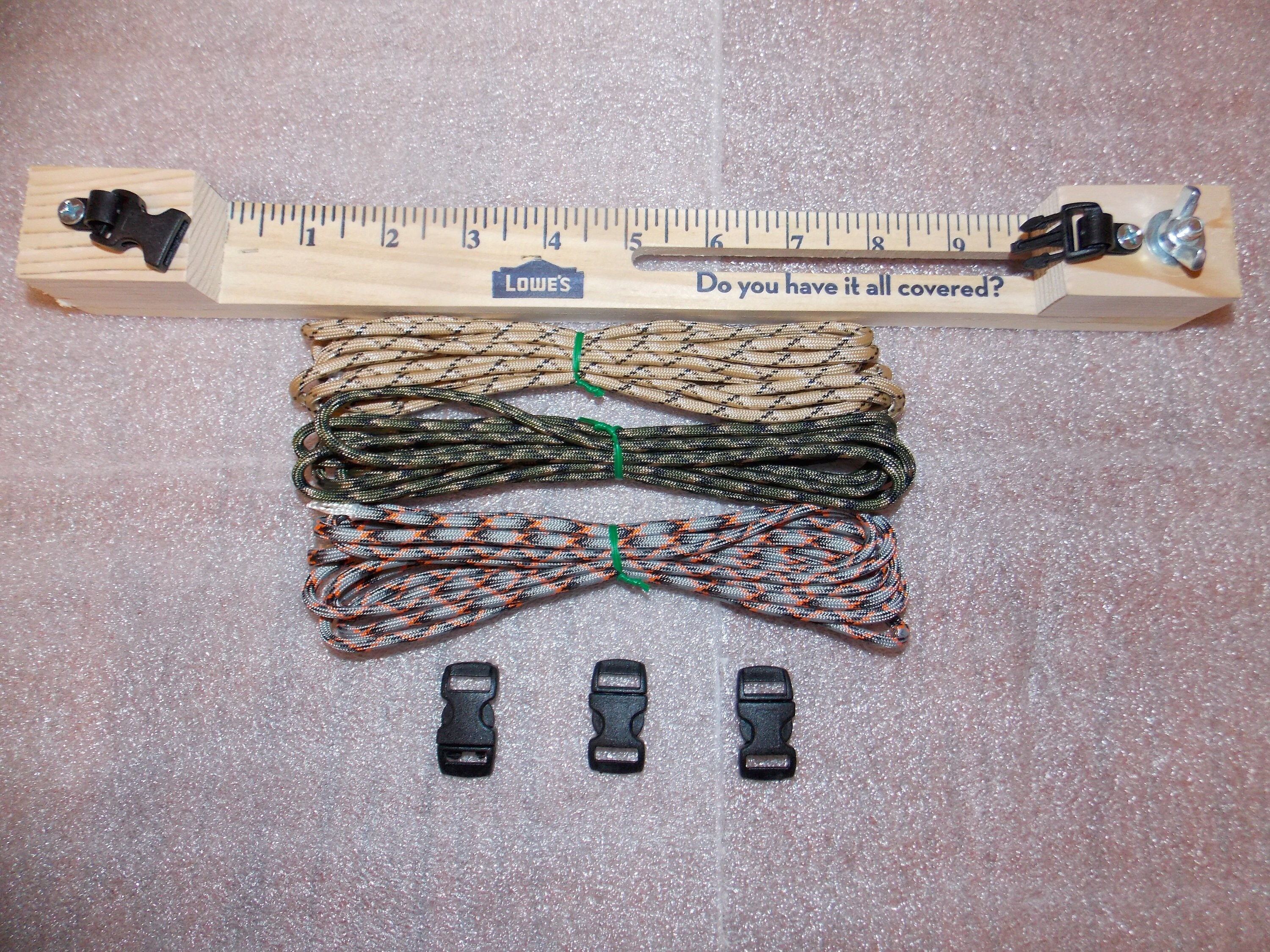 12 Mini Paracord Bracelet Making Jig Kit | Etsy