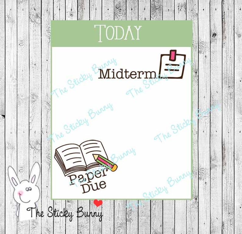 College Life Planner Stickers for Any Planning Style S557 | Etsy