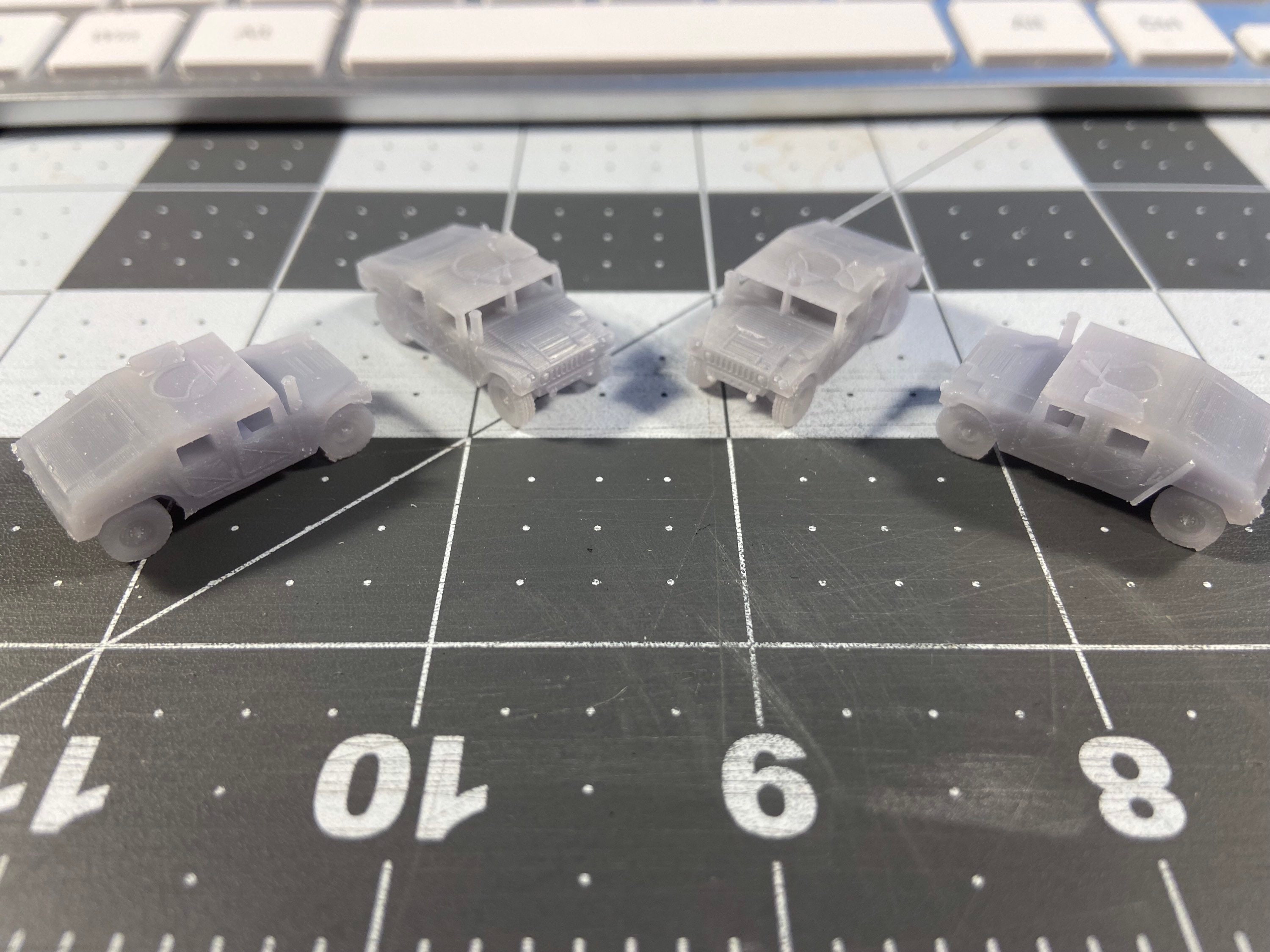 N Scale 1:160 Humvee, Set of 4 - Etsy