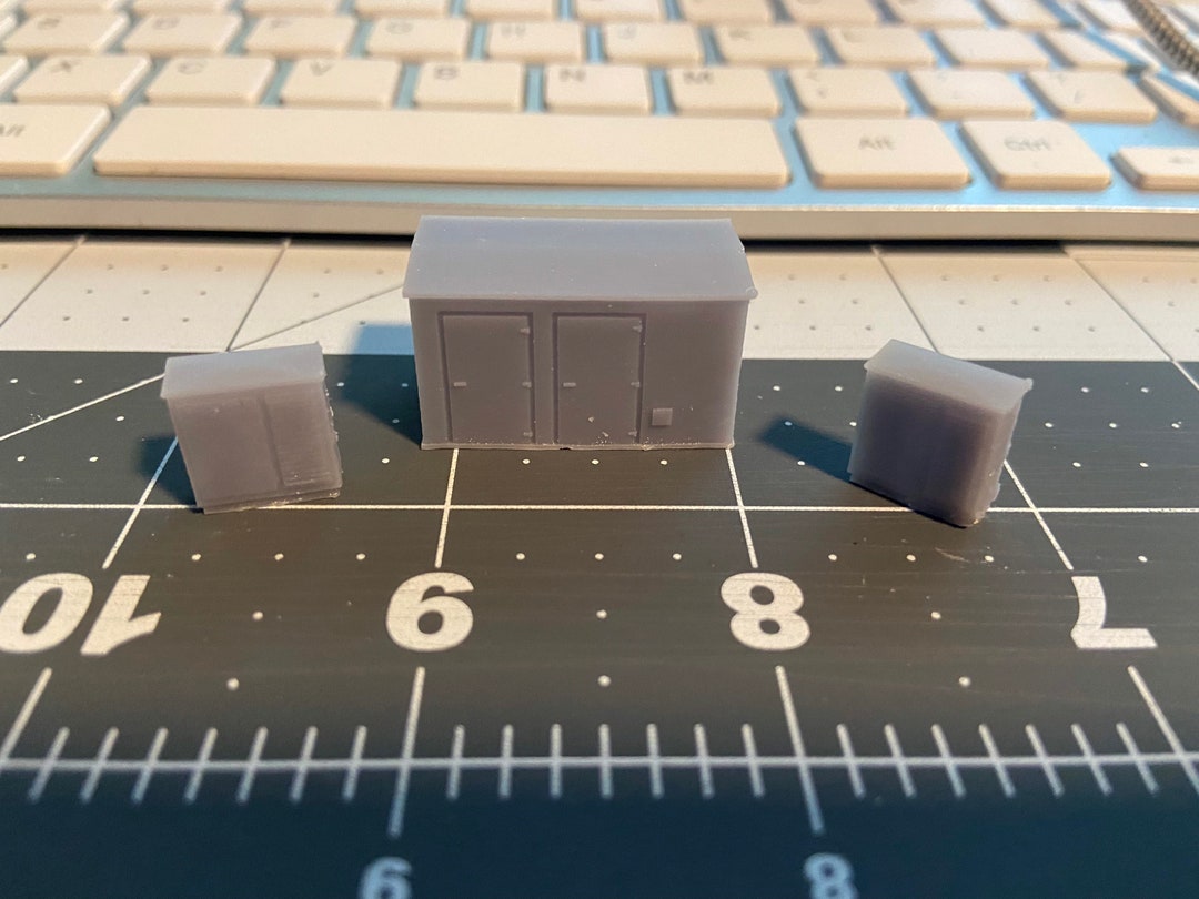 N Scale 1:160 Trackside Equipment Cabinets - Set of 3 Unpainted - Etsy