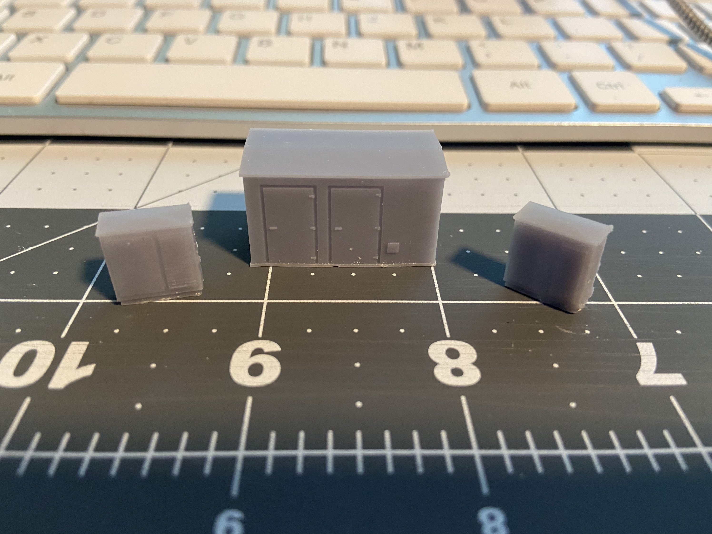 N Scale 1:160 Trackside Equipment Cabinets - Set of 3 Unpainted - Etsy