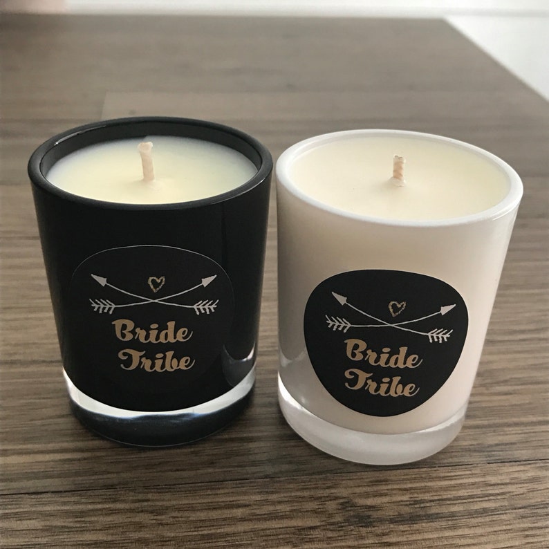 Bride Tribe Soy Wax Candle Small Votive Bridesmaid | Etsy