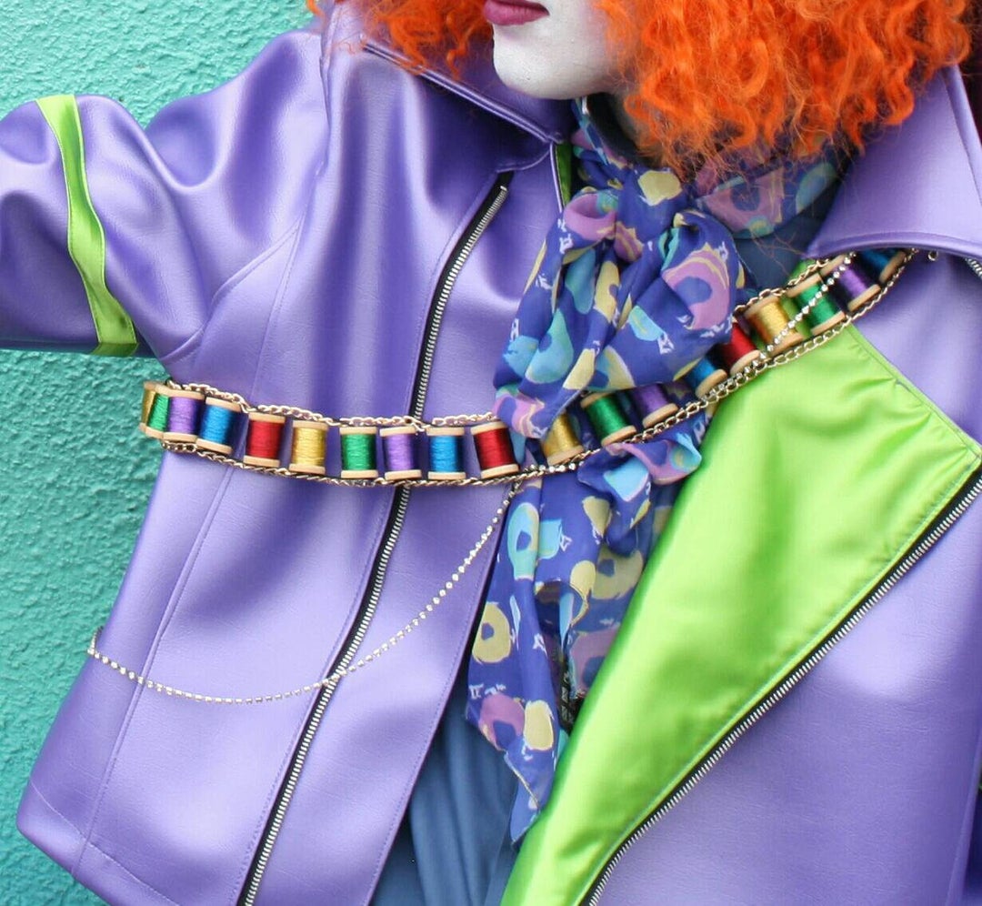 Mad Hatter Thread Spool Bandolier - Etsy