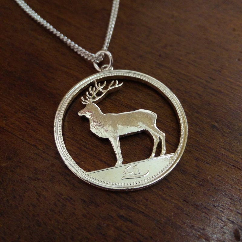 Hand Cut Coin - Etsy