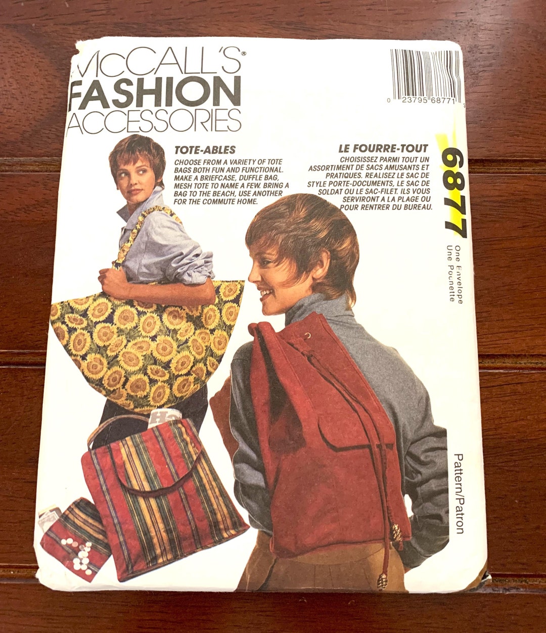 You Choose - Sewing Patterns for Handbags, Totes & Accessories - Uncut ...