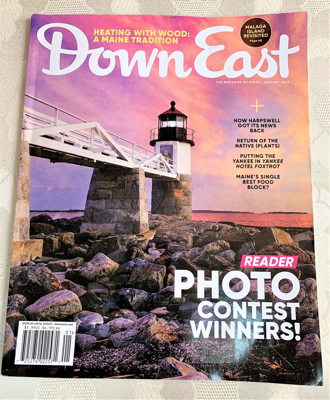 Down East Magazine Back Issue January 2023 - Etsy