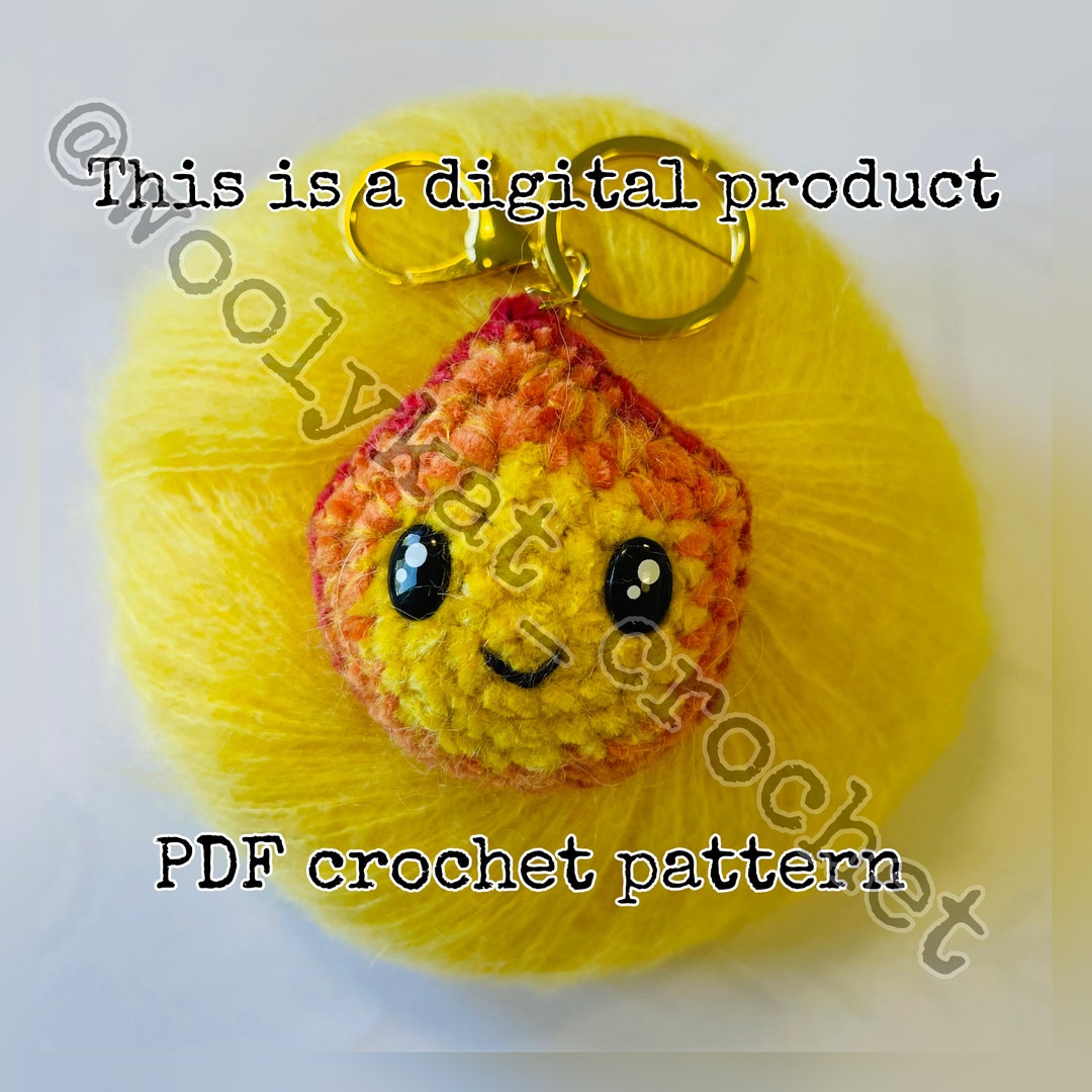 Little Flame, Fire, Crochet Pattern - Etsy