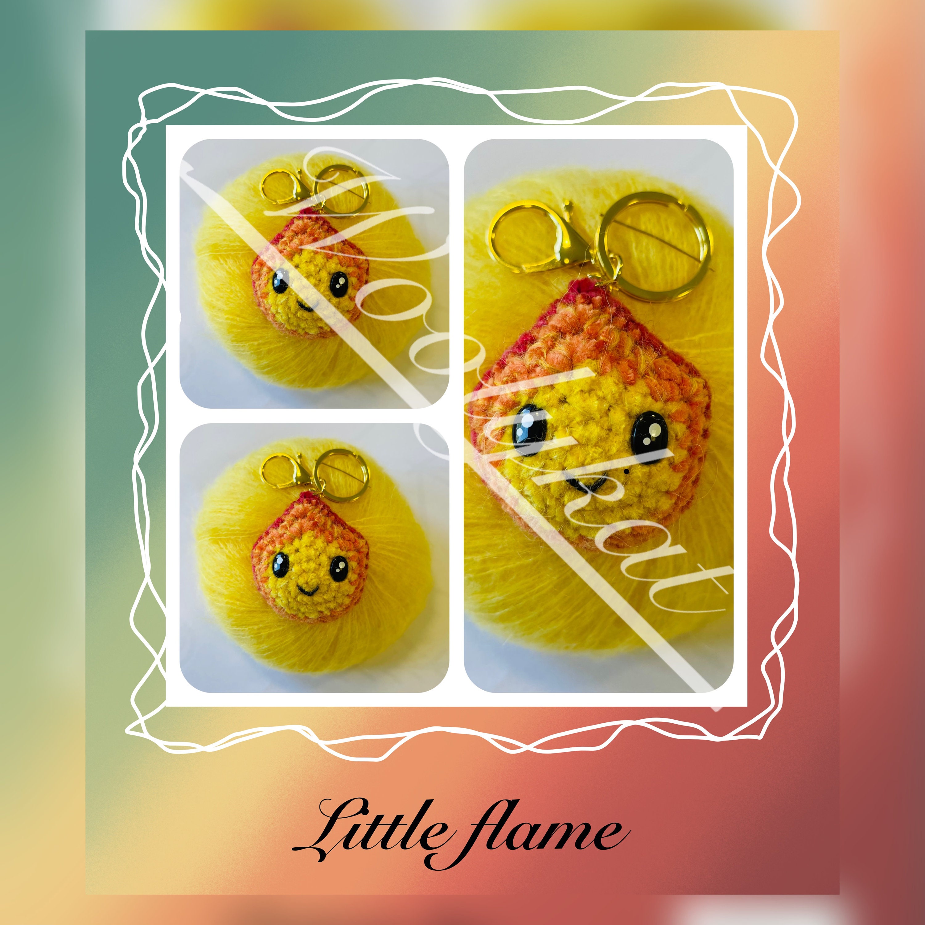 Little Flame, Fire, Crochet Pattern - Etsy