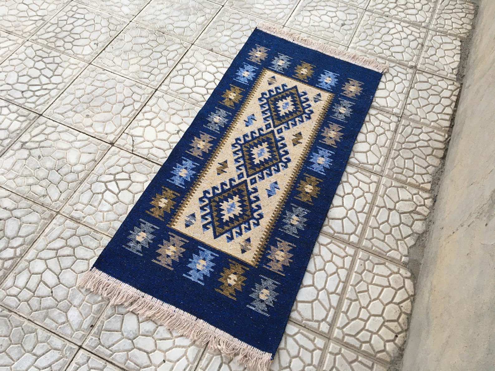 Small Runner Rug4.2 X 1.9feetkilim Rugrunner Rugturkish - Etsy