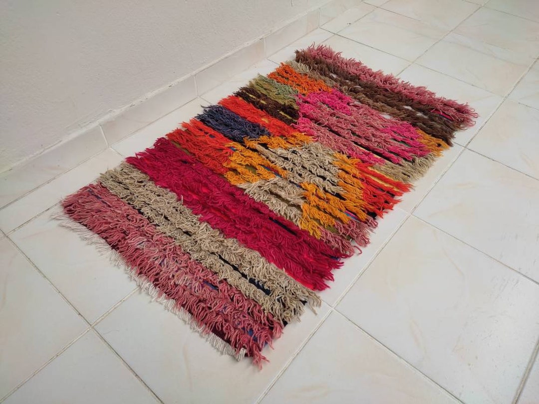 2x3 Rug,3x2,ft,wool Rug,long Pile Rug,kilim Rug,area Rug,tulu Rug ...
