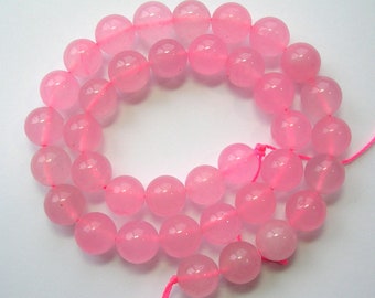 Pink jade stone | Etsy