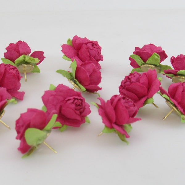 Flower Push Pins - Etsy