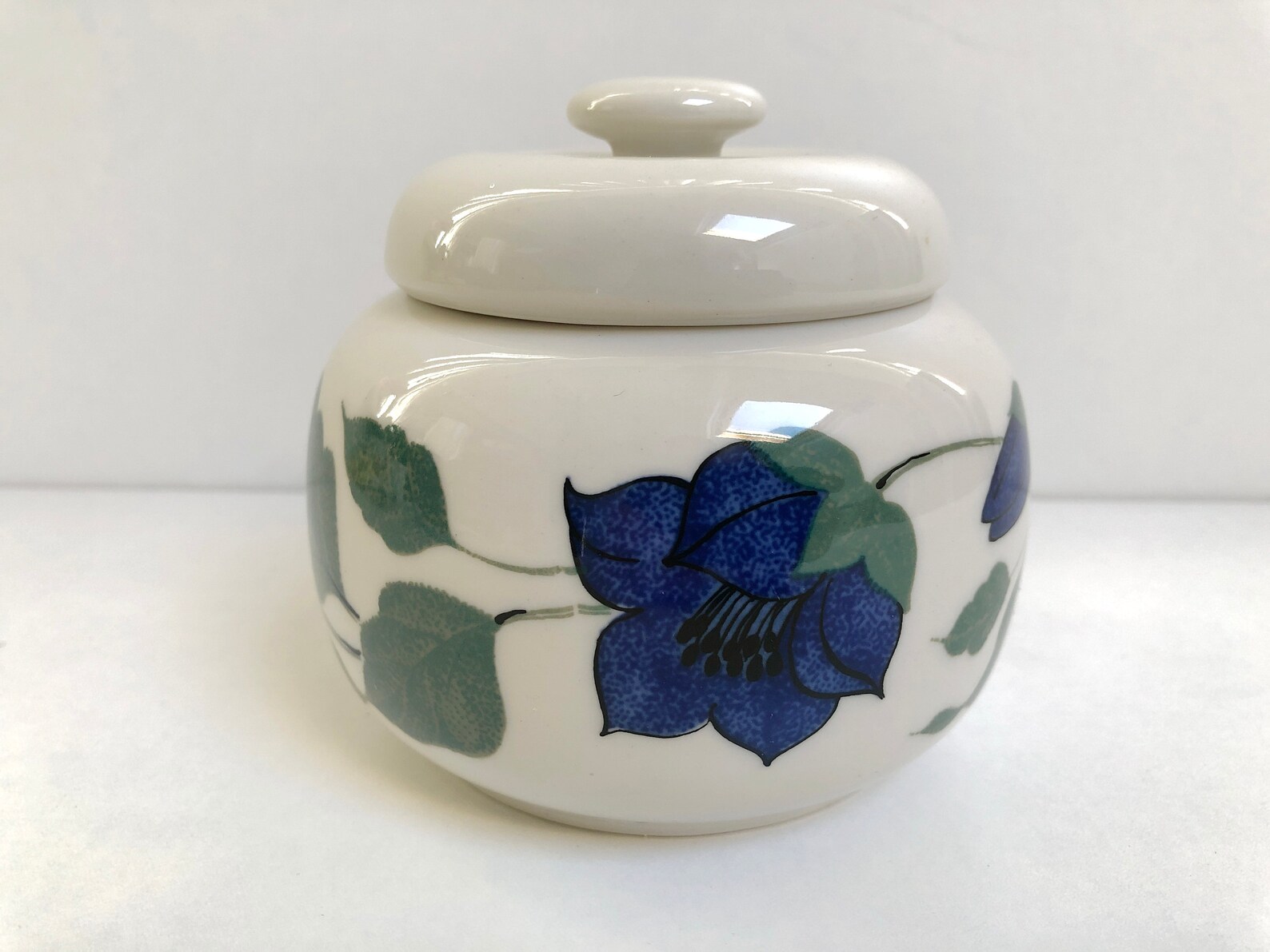 Arabia Tea for Two Jar / Jam Jar With Lid Designed by Gunvor - Etsy