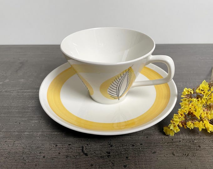 Rörstrand Calypso Tea Cup and Saucer, Designed by Marianne Westman ...