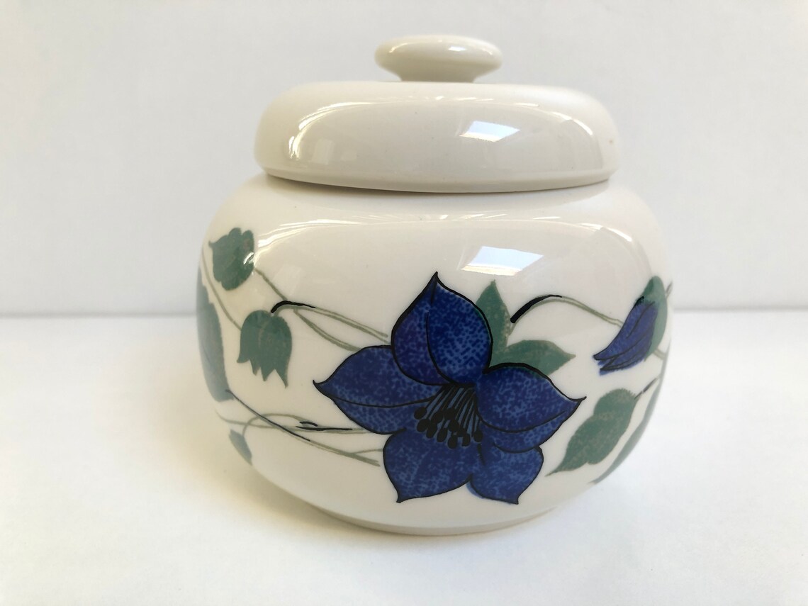 Arabia Tea for Two Jar / Jam Jar With Lid Designed by Gunvor - Etsy