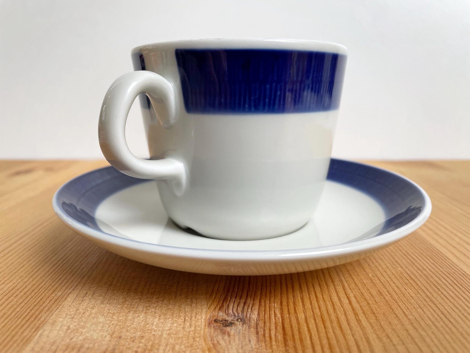 Rörstrand Koka Coffee Cup and Saucer Made in Sweden, Rorstrand Koka - Etsy