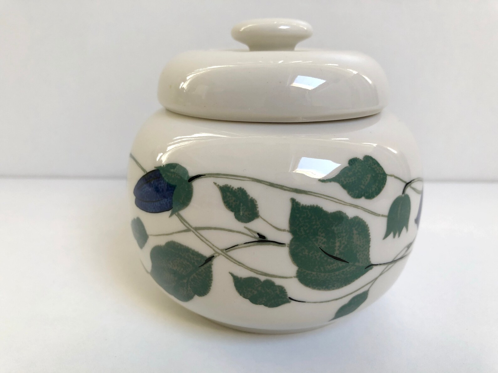 Arabia Tea for Two Jar / Jam Jar With Lid Designed by Gunvor - Etsy