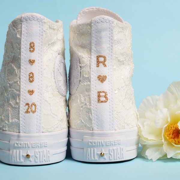Wedding Converse - Etsy