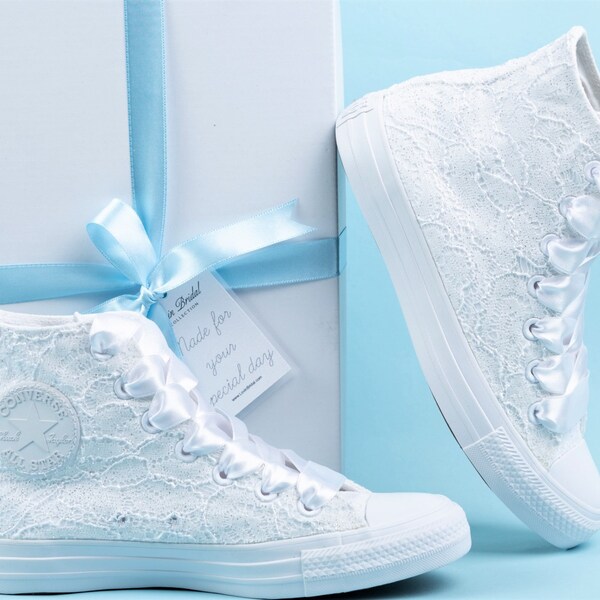 Bridal Converse - Etsy