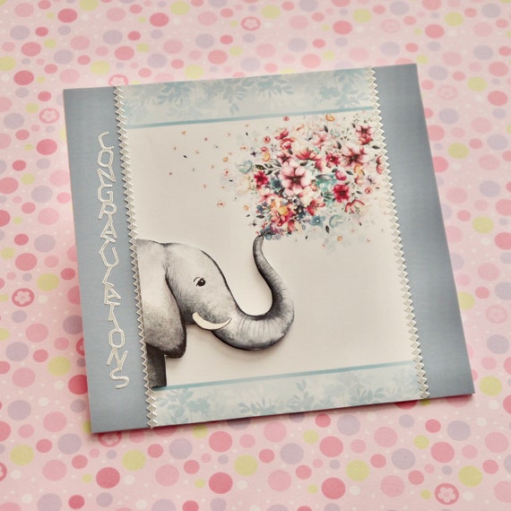 Handmade Congratulations Card for Family or Friends - Etsy