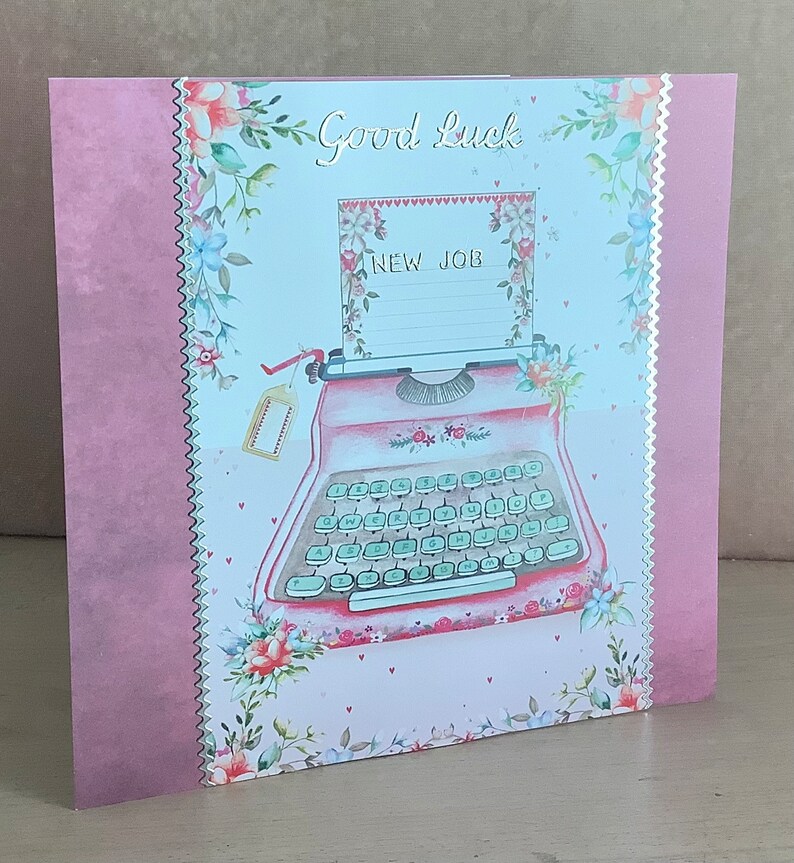 Handmade Congratulation Card New Job Card for Family and - Etsy