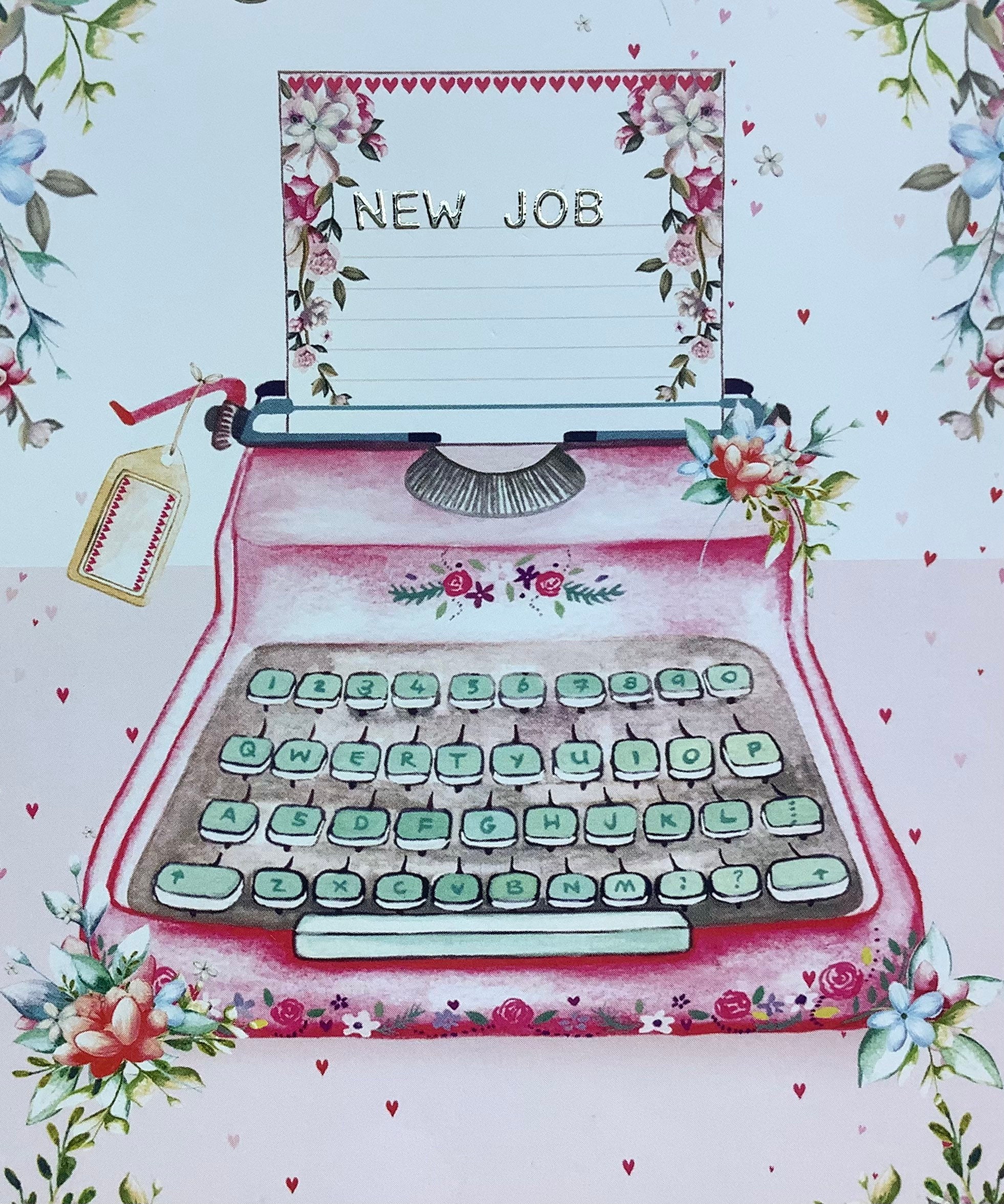 Handmade Congratulation Card New Job Card for Family and - Etsy