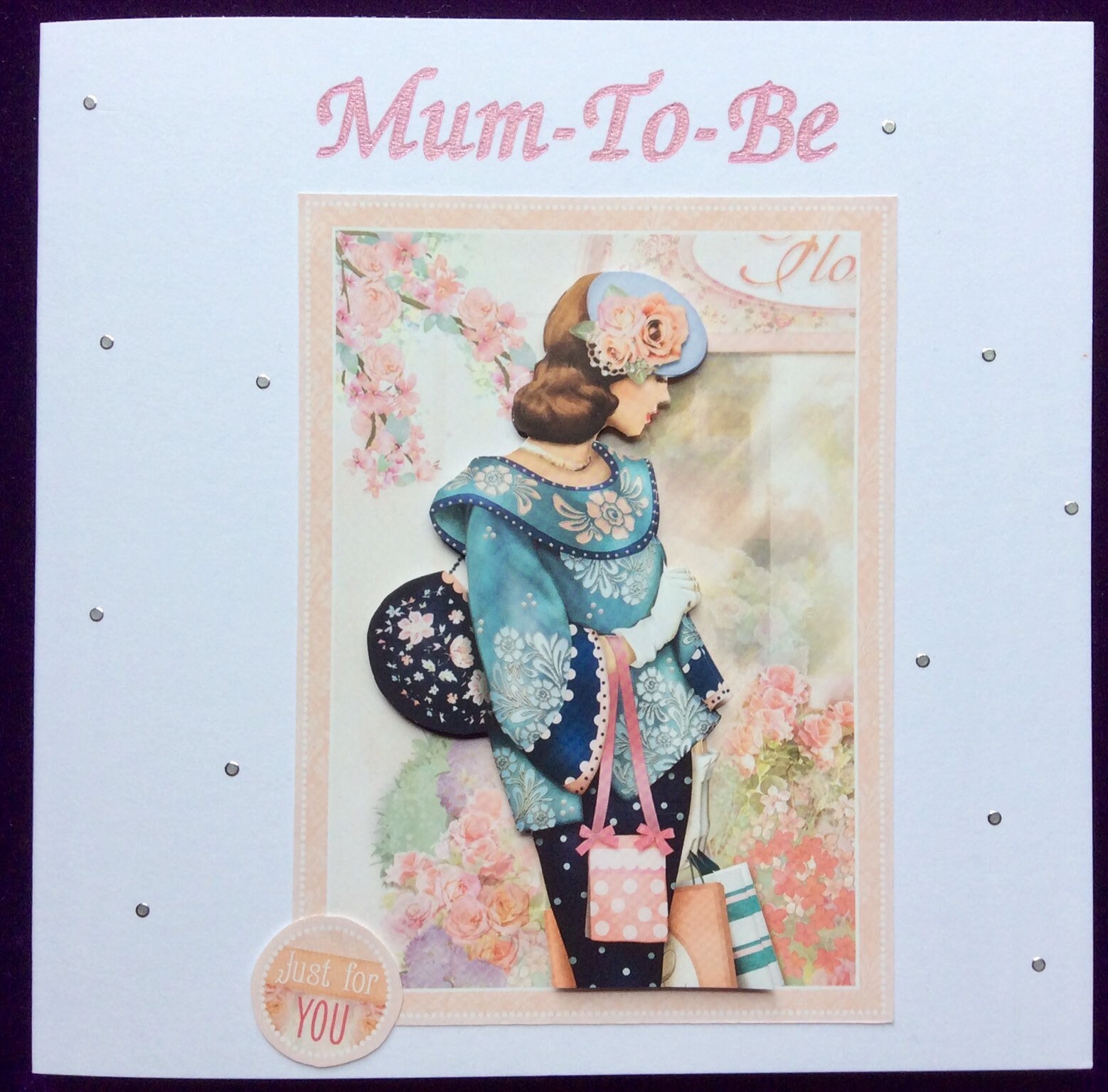 Handmade Mum-To-Be Card for Her Card for Friend or Family | Etsy