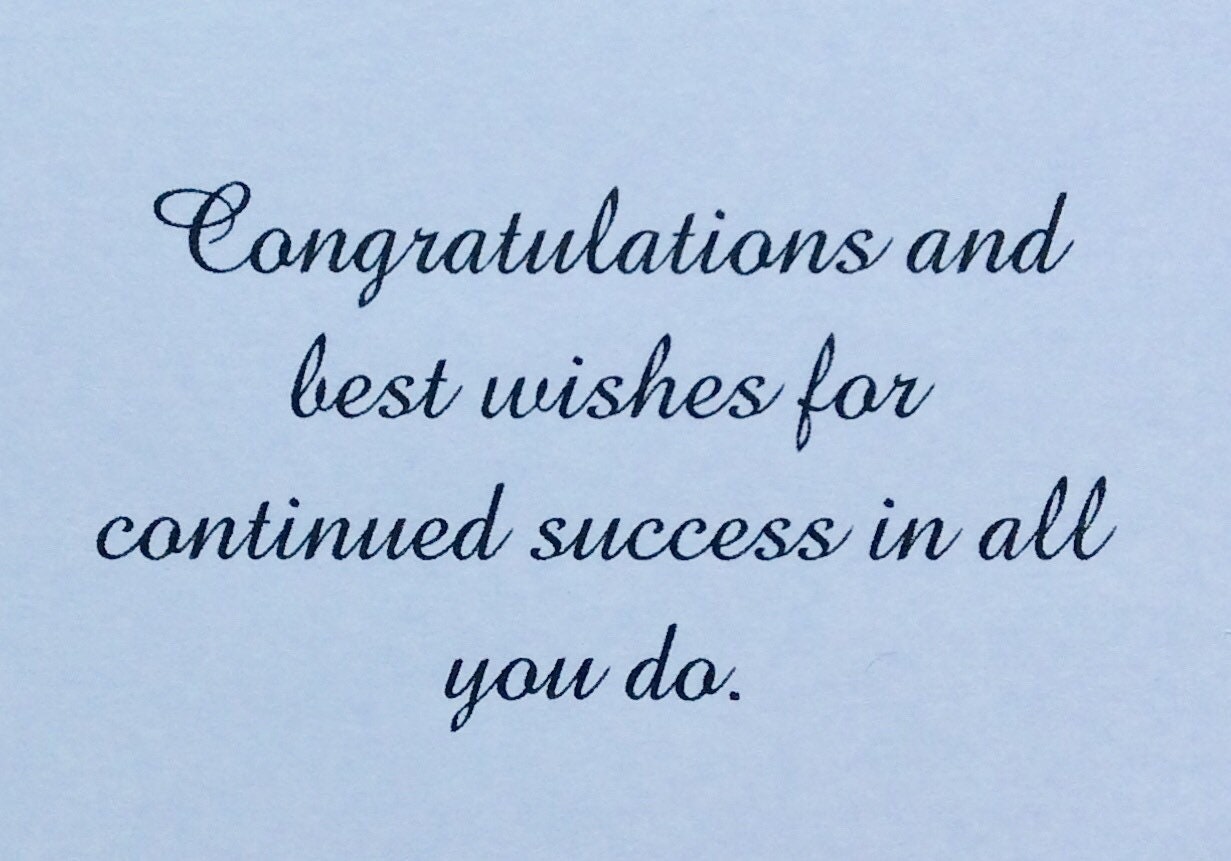 Handmade Congratulations Card for Him or Her Celebration - Etsy UK