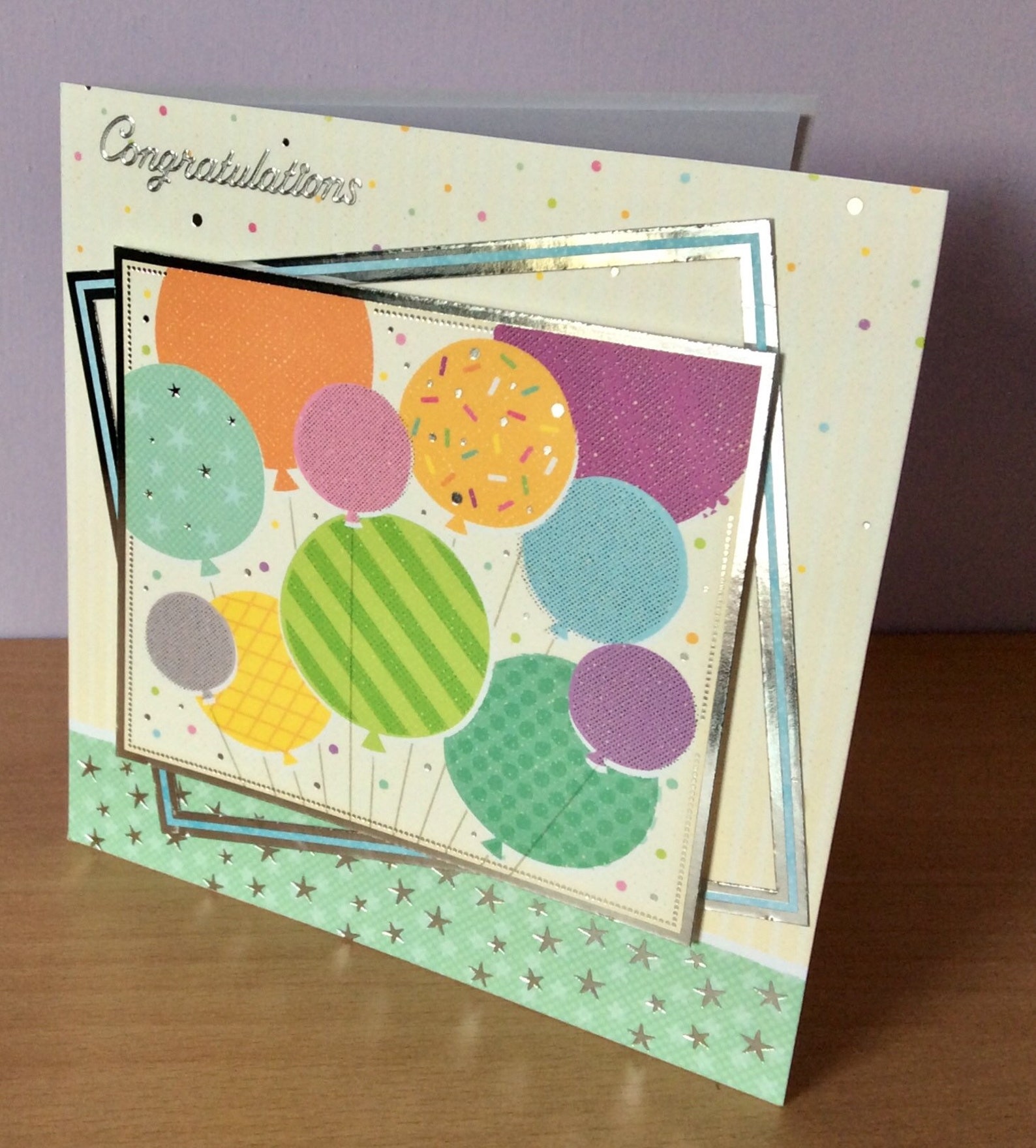 Handmade Congratulations Card for Him or Her Celebration - Etsy UK