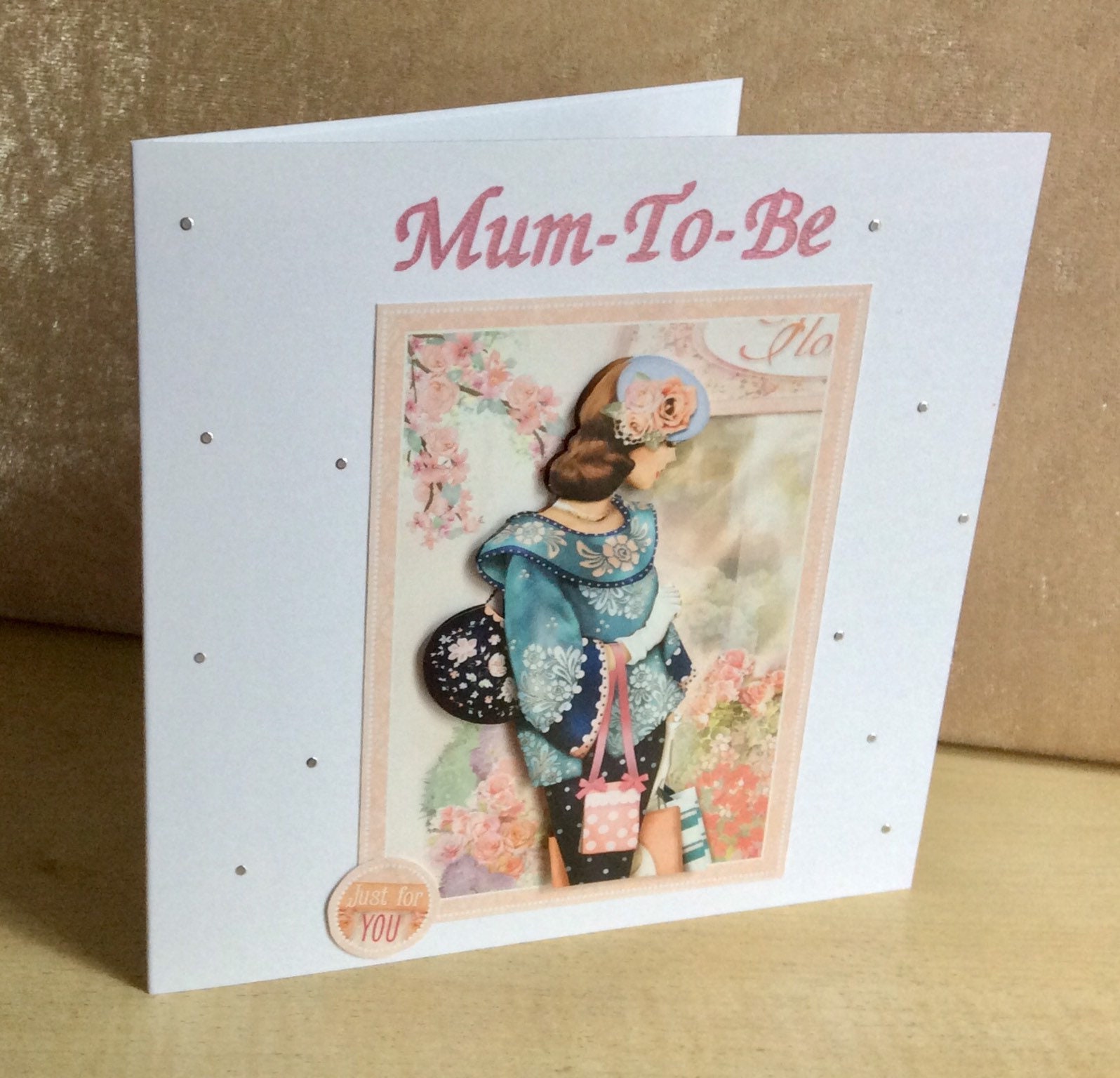 Handmade Mum-To-Be Card for Her Card for Friend or Family | Etsy