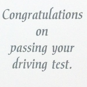 Handmade Congratulations on Passing Your Driving Test Card, for Him or ...