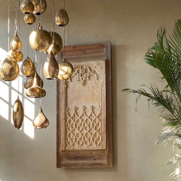 Middle Eastern Hanging Lamp - Etsy