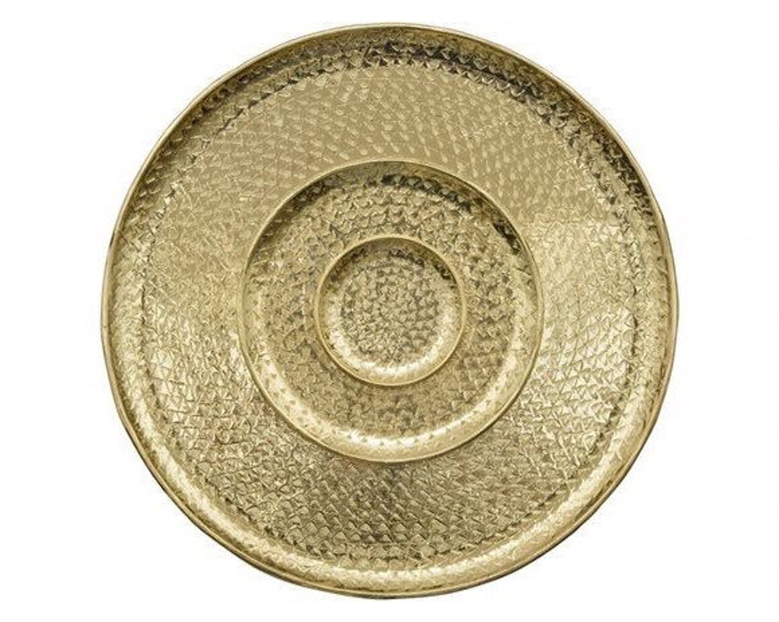 Hammered Moroccan brass tray Moroccan brass tray Arabic | Etsy