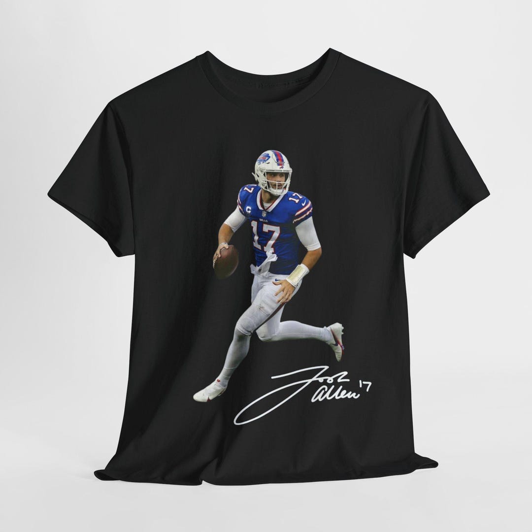 Josh Allen T Shirt Josh Allen Shirt Buffalo Bills Tshirt - Etsy