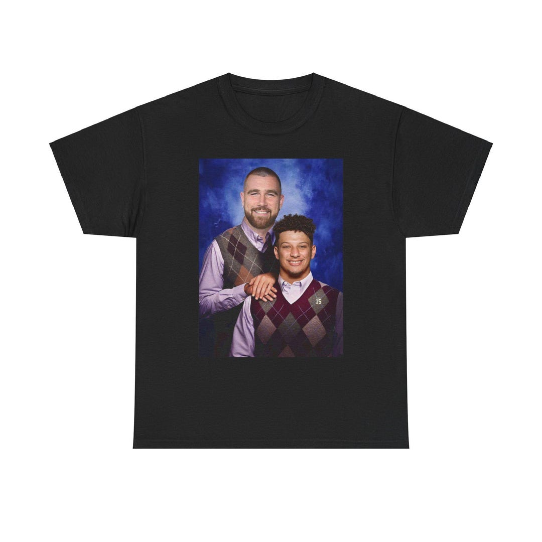 Patrick Mahomes Travis Kelce Step Brothers T Shirt Kansas City Chiefs ...