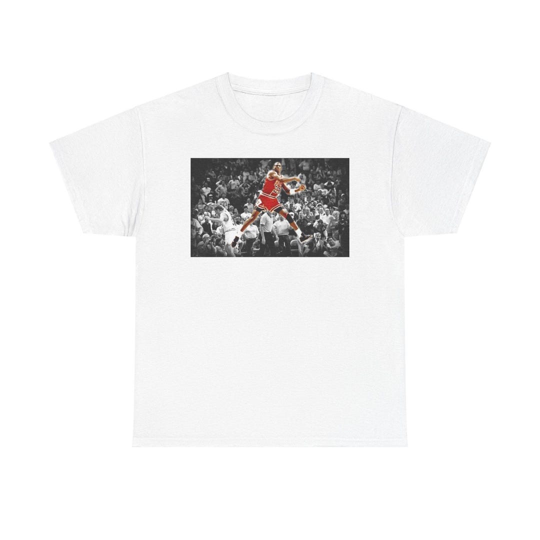 Michael Jordan T Shirt MJ the Shot Tshirt Chicago Bulls Retro Tee 90s ...
