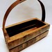 Barrel Stave Basket, Large - Etsy