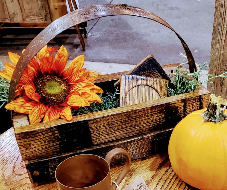 Barrel Stave Basket, Regular - Etsy